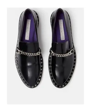 Stella McCartney Falabella Chain-linked Loafers