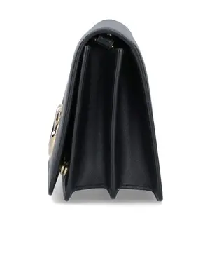 Dolce & Gabbana Logo Plaque Foldover Crossbody Bag