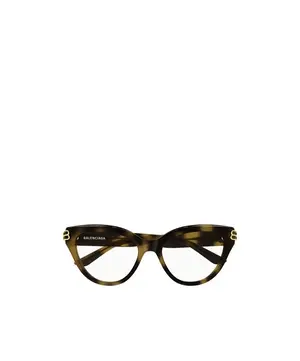 Balenciaga Cat Eye Frame Eyeglasses - Black