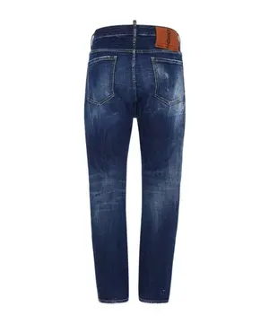 Dsquared2 Distressed Stretch-cotton Jeans