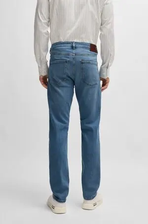 Hugo Boss Delaware Slim-fit Jeans - Blue