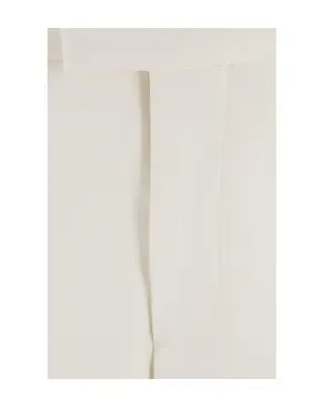 Bottega Veneta Straight-leg Trousers With Cuffed Hem