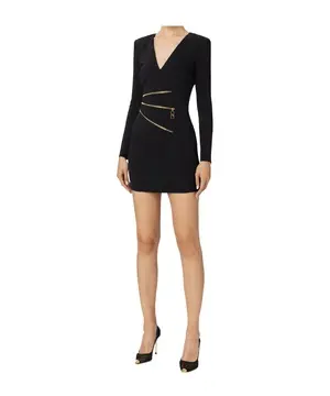 Elisabetta Franchi Logo Cocktail Dresses