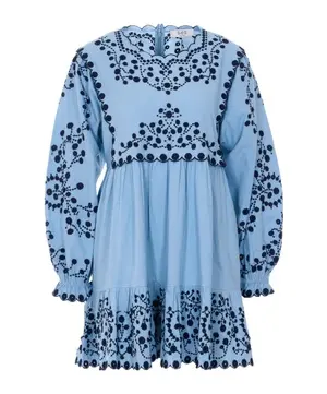 Sea Long Sleeve Day Dresses