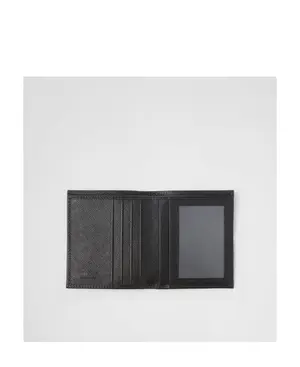 Prada Saffiano Leather Wallet - Black