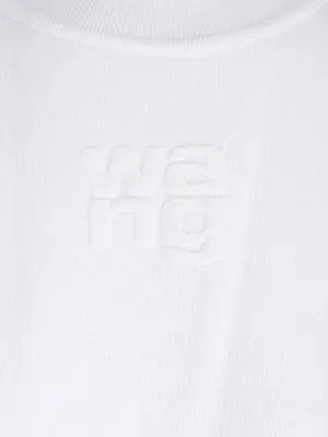 Alexander Wang Logo Printed Crewneck Sweatshirt
