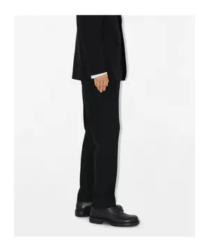 Burberry Wool Tailored Trousers - Black