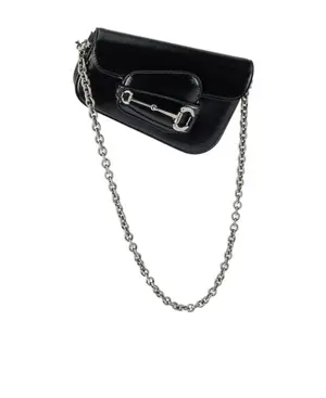 Gucci Horsebit 1955 Mini Shoulder Bag - Black