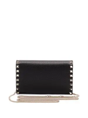 Valentino Garavani Rockstud Foldover Top Wallet