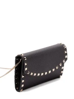 Valentino Garavani Rockstud Foldover Top Wallet