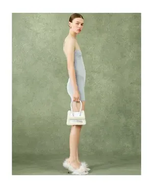 Jacquemus Fiesta Glitter Mini Dress