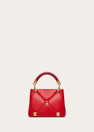 Valentino Garavani Roman Stud Tote Bag - Red