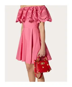 Valentino Garavani Roman Stud Tote Bag - Red