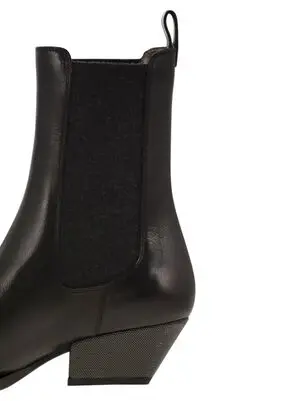 Brunello Cucinelli Pointed Toe Ankle Boots - Black
