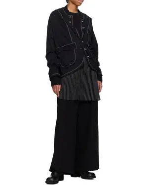 Guidi Full-grain Square Toe Lace-up Heeled Shoes