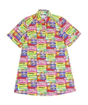 Moschino Printed Shirt Dress - Multicolor