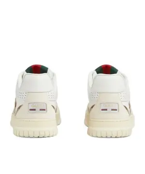 Gucci Re-web Laced Sneakers - Nude