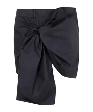 N.21 Draped Bow Mini Skirt