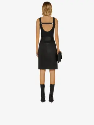 Givenchy Open-back Sleeveless Top With Lace Detail
