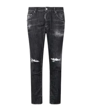 Dsquared2 Skater Distressed Jeans - Black