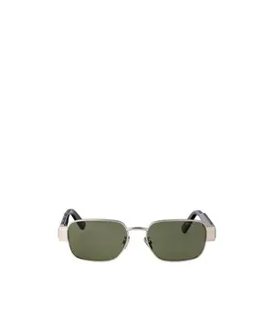 Dior Rectangular Frame Sunglasses - Green