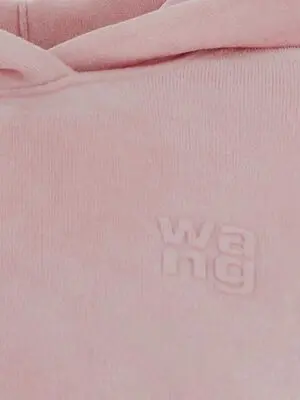 Alexander Wang Cropped Hoodie - Pink