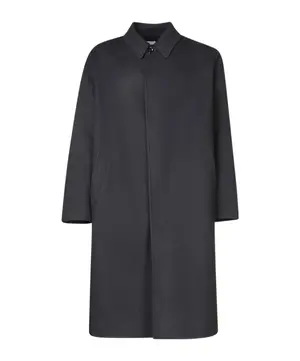 LARDINI Straight Hem Coat