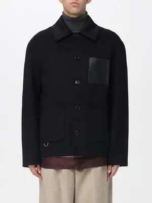Loewe Workwear Jacket With Leather Logo Patch