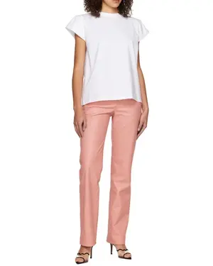 Magda Butrym Belt Ring Casual Pants