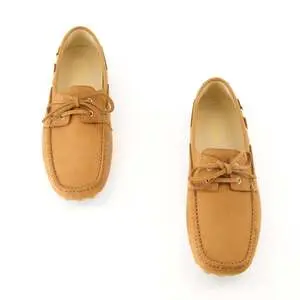 Valentino Garavani Vlogo Plaque Slip-on Driver Loafers - Brown