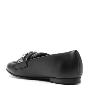 Casadei Embellished Slip-on Flats