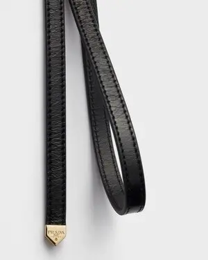Prada Slim Buckle Belt