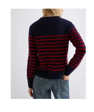 Marella Cashmere-blend Striped Sweater