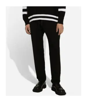 Dolce & Gabbana Logo Detail Drawstring Trousers