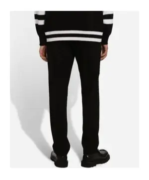 Dolce & Gabbana Logo Detail Drawstring Trousers