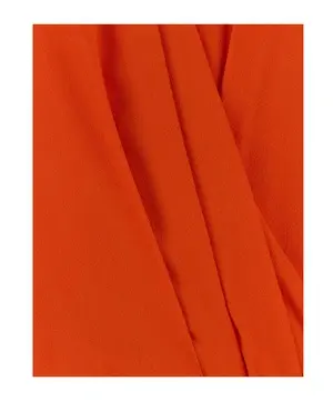 Blumarine Long Sleeve Tie Neck Blouse