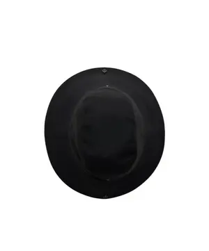 Burberry Check Brim Gabardine Bucket Hat