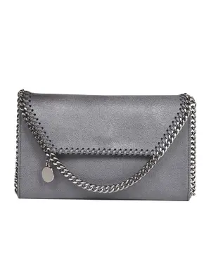 Stella McCartney Stella McCartney Falabella Mini Shoulder Bag Gray