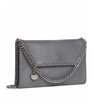 Stella McCartney Falabella Mini Shoulder Bag - Gray