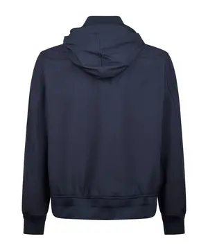 C.P. COMPANY Hooded Jacket With Lens Detail - Black