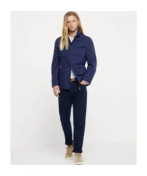 Brunello Cucinelli Drawstring Waist Lightweight Shirt Jacket