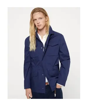 Brunello Cucinelli Drawstring Waist Lightweight Shirt Jacket