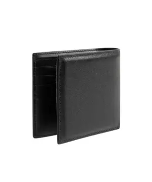 Givenchy Logo Embossed Bi-fold Wallet - Black