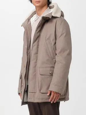 Brunello Cucinelli Fur Collar Down Parka