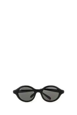 Loewe Full Frame Oval Sunglasses - Black