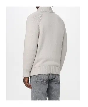 Brunello Cucinelli High Neck Zip-up Cardigan