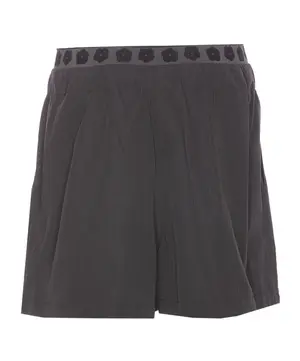 Kenzo Boke Flower Patch Drawstring Shorts