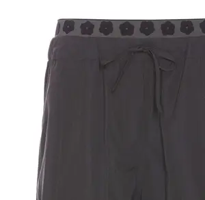Kenzo Boke Flower Patch Drawstring Shorts