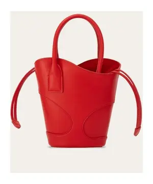 FERRAGAMO Cut Out Detailed Bucket Bag