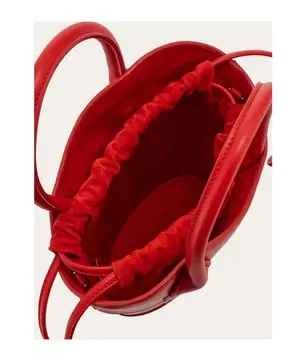 FERRAGAMO Cut Out Detailed Bucket Bag